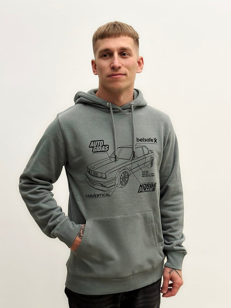 Norbefilms merchandise, car parts, drifting events.