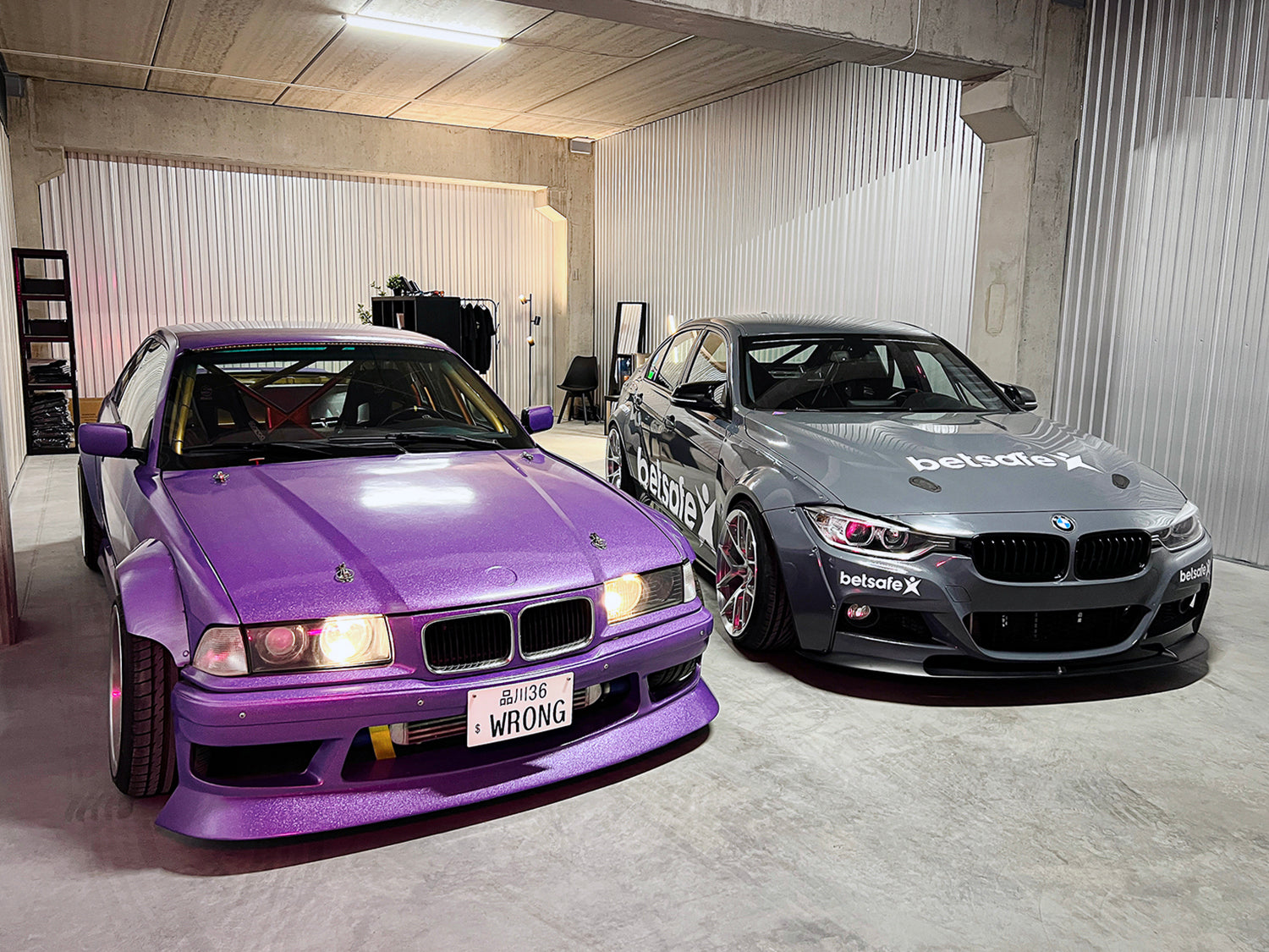 Norbefilms merchandise, car parts, drifting events.